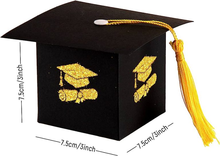 Cajas de cartón para regalos de graduación: sorprende con estilo